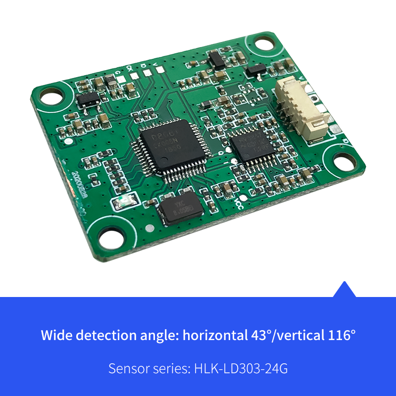 Shenzhen Hilink Electronics - HLK-LD303-24G - 24GHz millimeter wave ranging radar sensor module ...